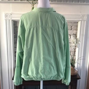 Koret | Jackets & Coats | Koret Sport Green Zipper Jacket Windbreaker ...